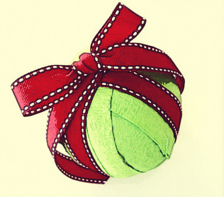 How to Wrap a Ball with Wrapping Paper - Waterleaf Paper Company