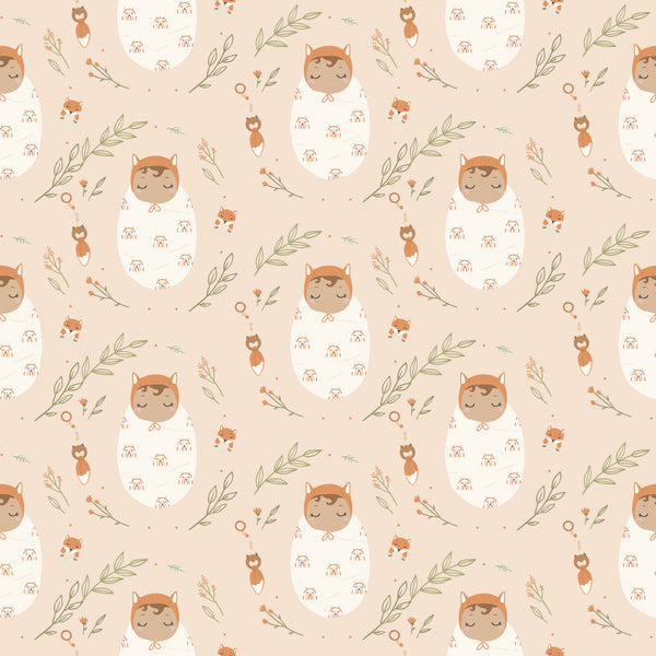 Honey Baby & Fox Dissolvable Wrapping Paper | Waterleaf Paper ...